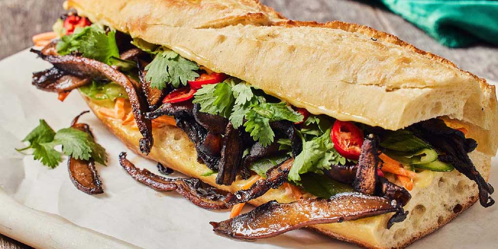 Mushroom Confit Bánh Mì – WineShop At Home